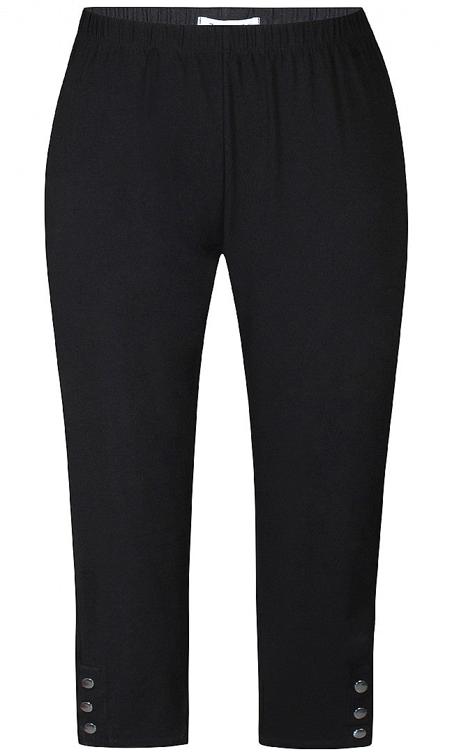 ZHENZI - Kant - bómullarleggings með smellum – Belladonna.is